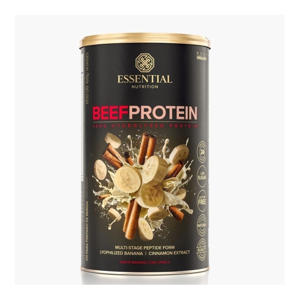Beef banana canela essential lata - Vercatto