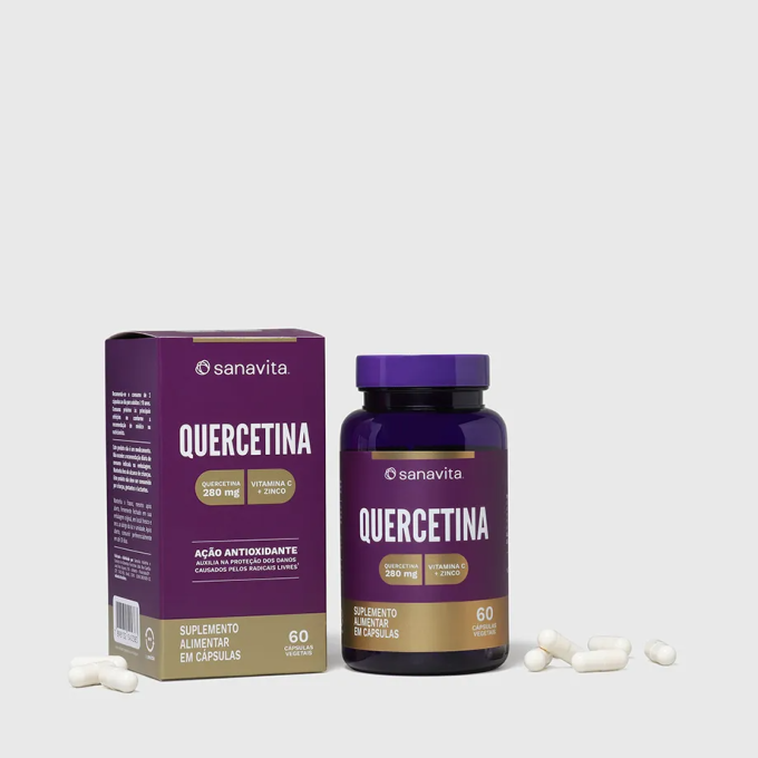 Quercetina 60 caps sanavita - Vercatto