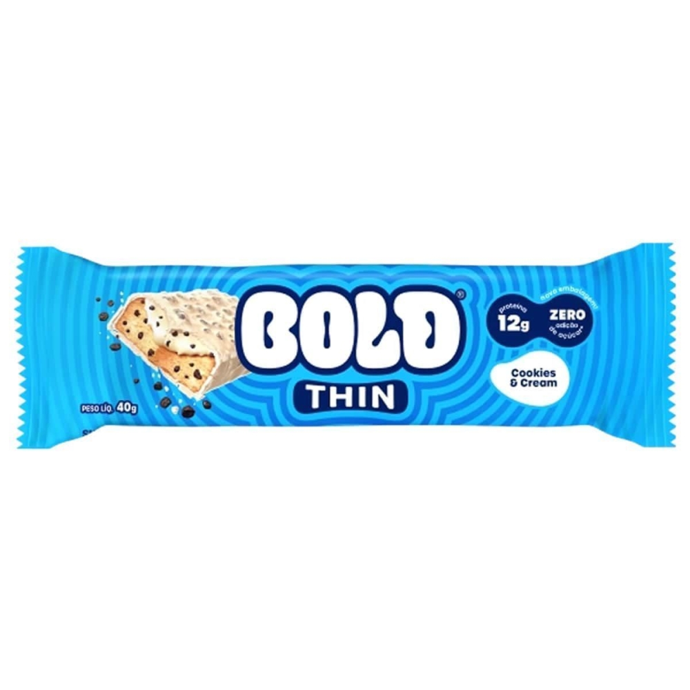 Bold thin cookies cream - Vercatto